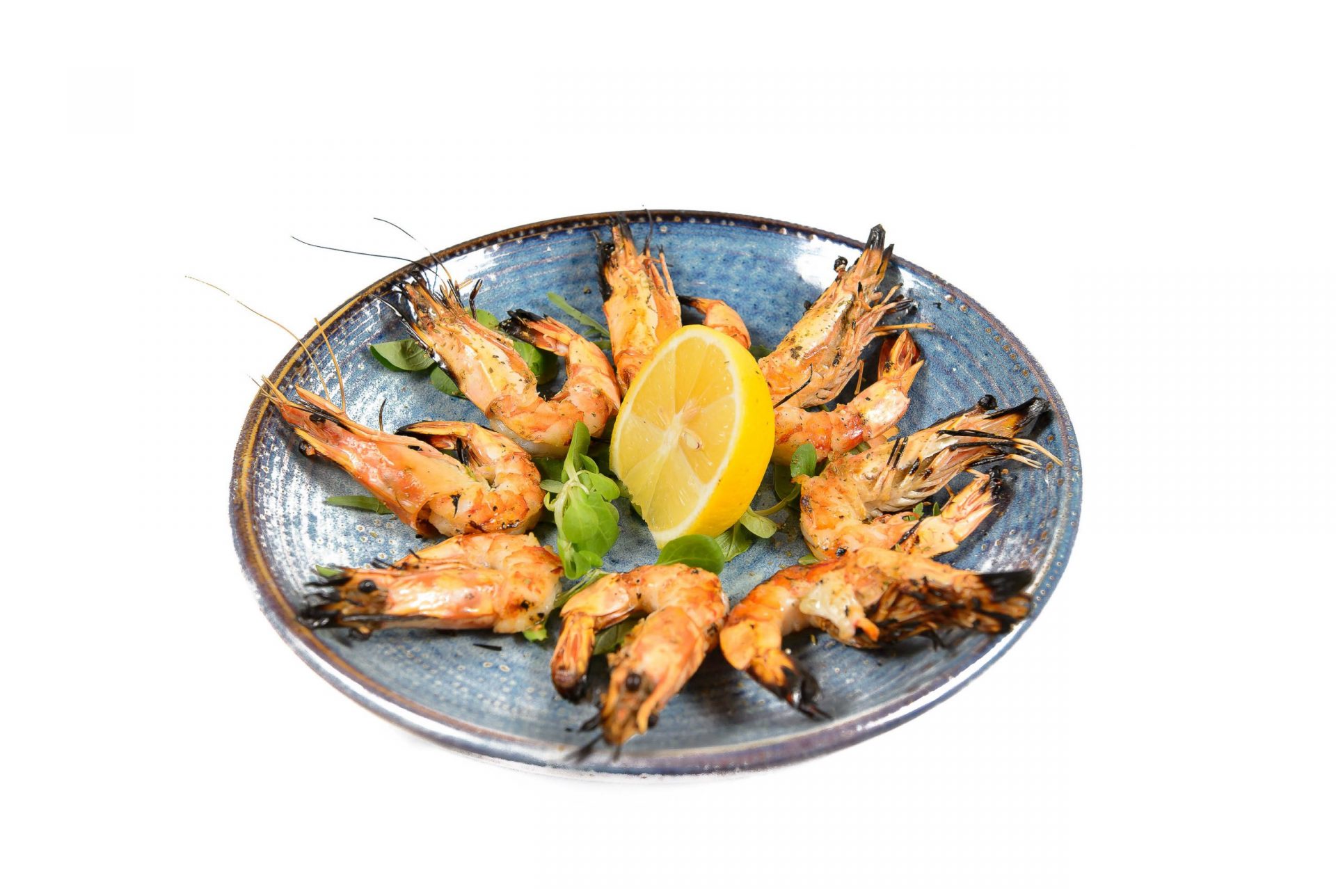 Creveti la gratar cu sos ladomenono – Souvlaki Bar